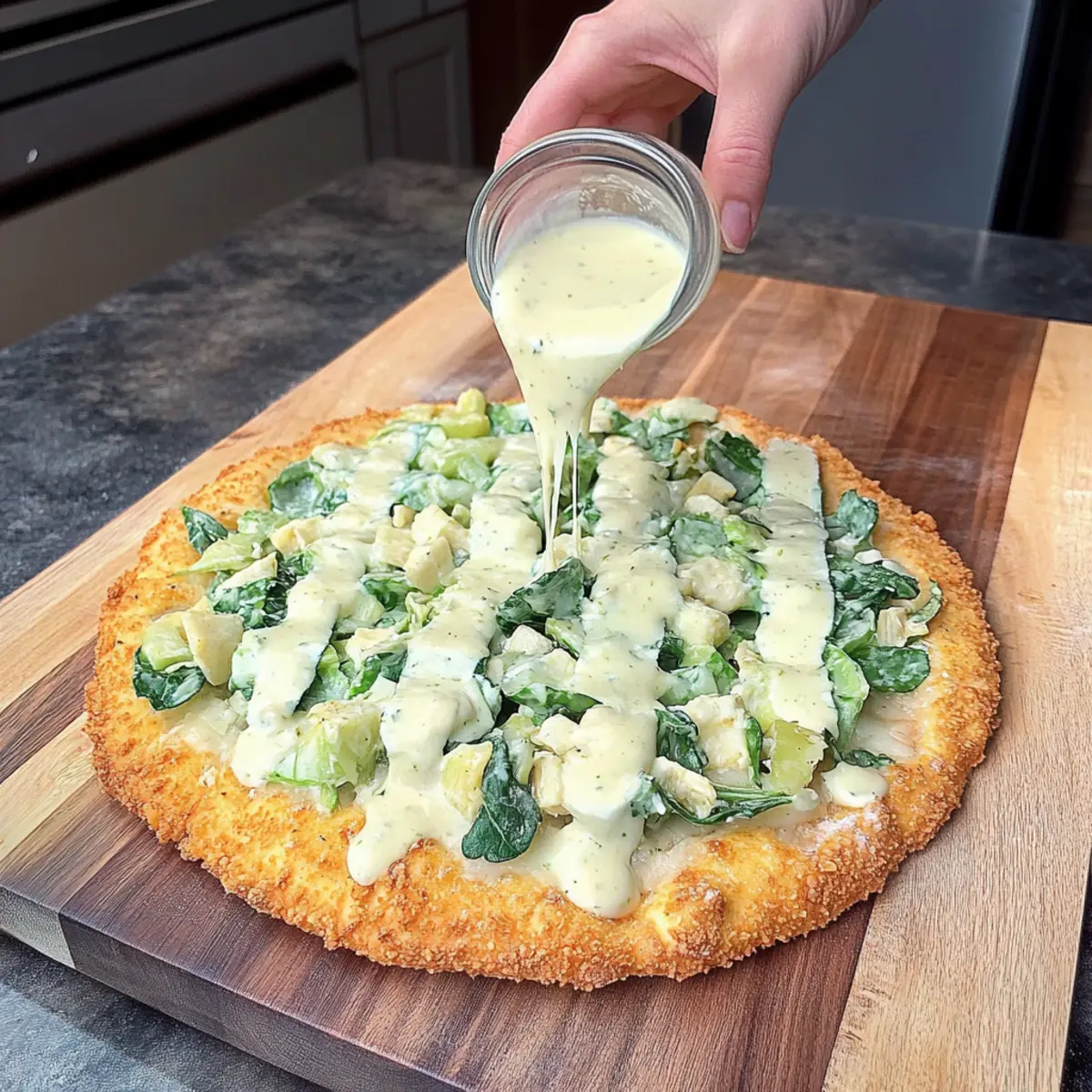 Viral Chicken Crust Pizza: Ultimate Low-Carb Dinner!