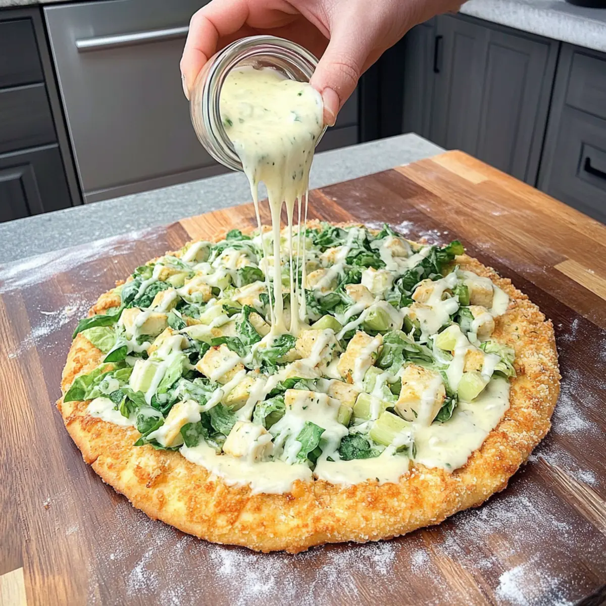 Viral Chicken Crust Pizza: Ultimate Low-Carb Dinner!